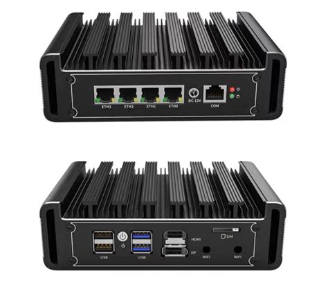 4 Port 2 5GbE N100 Soft Router Mini PC For PFSense OPNSense Proxmox