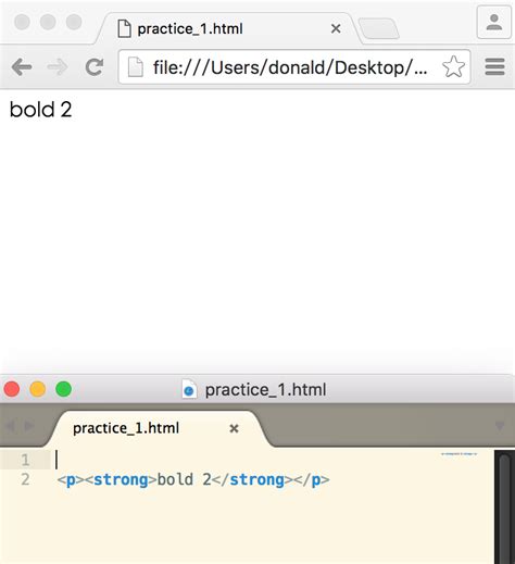 Chrome Browser Doesnt Display Tag In Html Stack Overflow