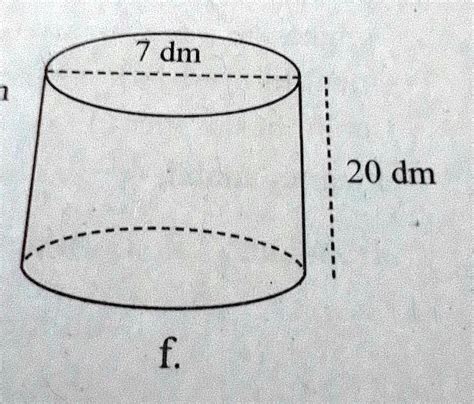 Solved Hitung Luas Permukaan Dan Volume Dari Tabung Berikut Ini