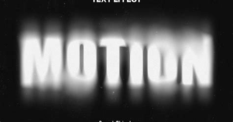 Blurry Text Effect Layer Styles Including Artistic And Creative Envato