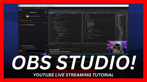 YouTube Live Stream Using OBS Studio Beginners Tutorial OBS Studio YouTube Live