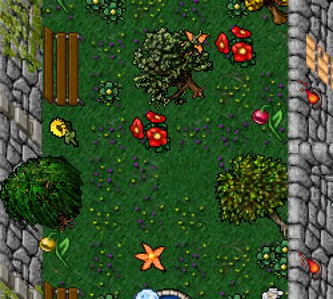 Orange Star Tibia Decorations