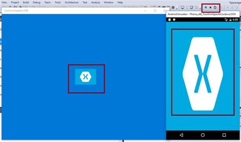 splash screen in xamarin forms application for android and uwp