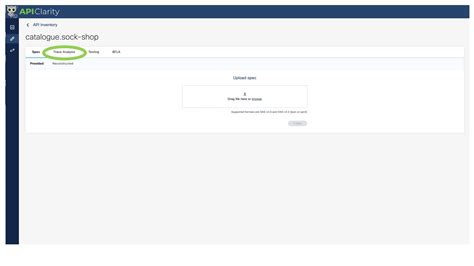 outshift apiclarity using the trace analyzer