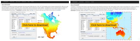 Topic 32 Using Climatenaap To Generate Point And Spatial Climate Data Climatic And Ecological