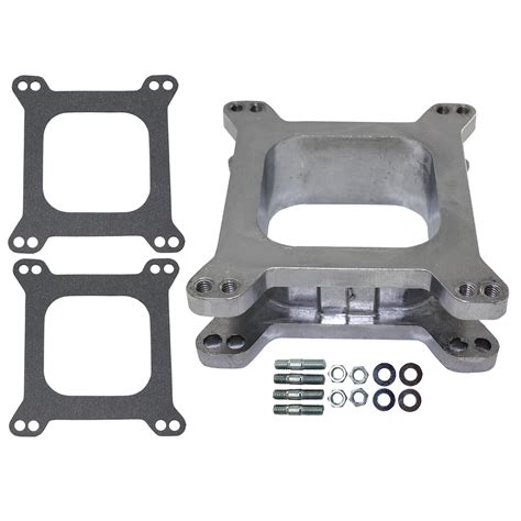 9131 Carburetor Adapter Kit Holley And Afb 4bbl 1″ Open Port And Tube