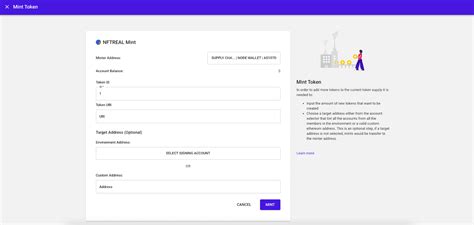 How To Mint An Nft Create Erc721 Token