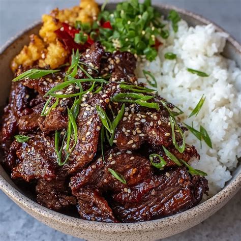 Easy Crockpot Korean Inspired Beef Bulgogi Bowls Recipe For Perfect