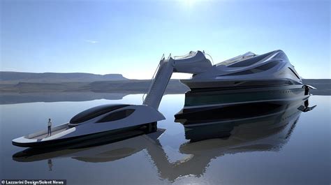 Swan Shaped Superyacht Concept With Detachable Head Unveiled Daily Mail Online