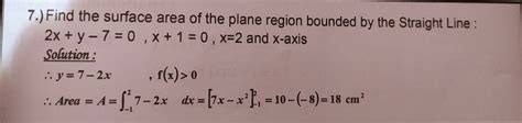 [grade 12 Calculus] I Dont Understand Why We Took The Integral From 1 To 2 And Not From 1