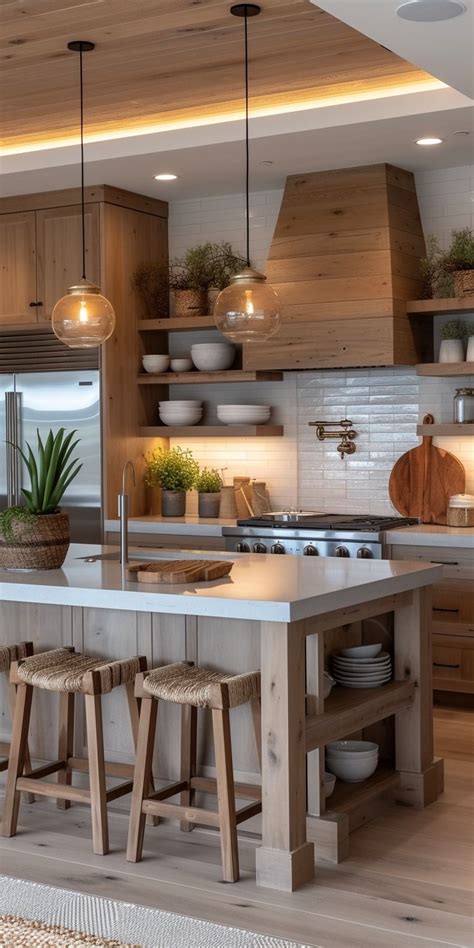 Modern Rustic Kitchen Trends Combining Classic And Contemporary In