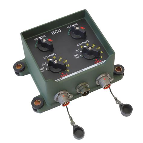 At Vicm 202 Bcu Basic Communication Unit Military Intercom