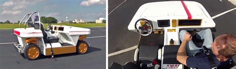 Nasa Tests Battery Operated Robotic Car That Can Drive Sideways And Drift Around Corners