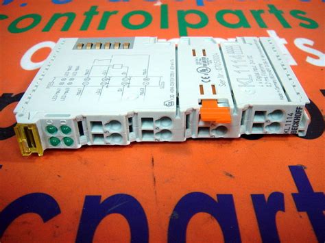 BECKHOFF 4 x DIGITAL INPUT MODULE KL1114 裕益科技自動化設備可程式編碼器PLC分散式控制系統DCS