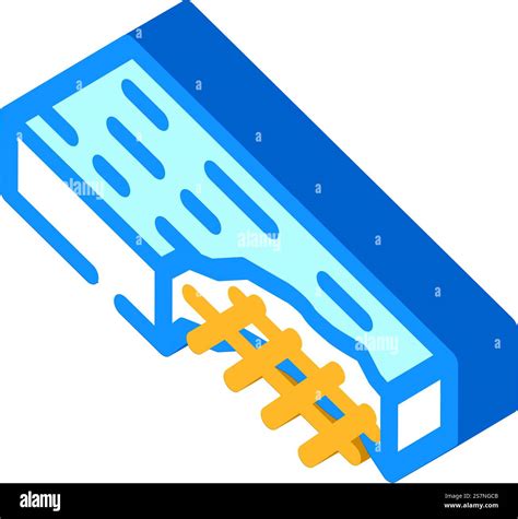 Concrete Slab Civil Engineer Isometric Icon Vector Concrete Slab Civil
