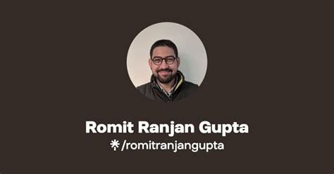 romit ranjan gupta instagram facebook linktree