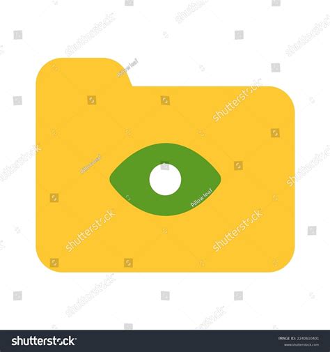 Encrypted Secure Folder Icon Flat Stock Vector Royalty Free 2240610401 Shutterstock