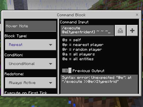 Bro The The E Not Working On Execute 😭 Rminecraft