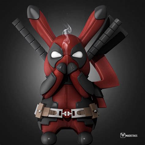 Deadpool Pikachu | Пикабу