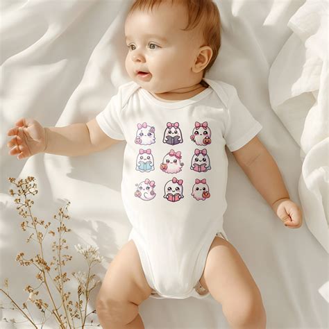 Pink Ghost Png Ghost Collage Png Halloween Png Cute Pink Reading Ghost Png Boho Png Gardening