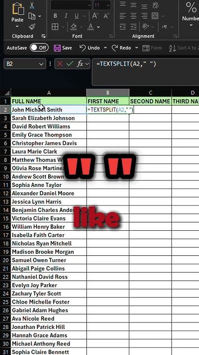 Stop Splitting Text Manually Learn The Textsplit Formula In Excel