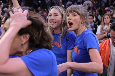 Taylor Swift Becomes Unexpected Talking Point During Knicks Spurs Nba