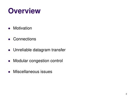 Ppt Datagram Congestion Control Protocol Dccp Powerpoint Presentation Id3306230