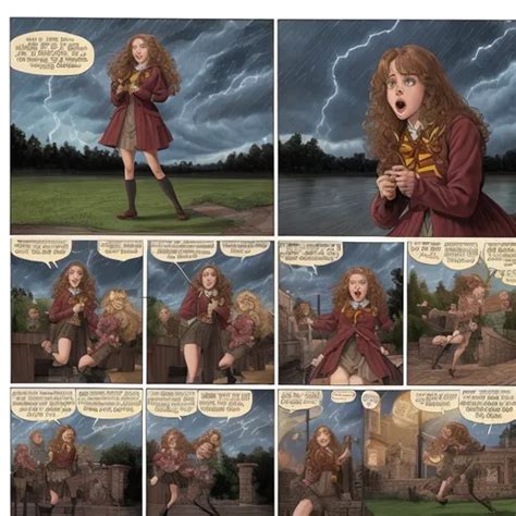 1527 Hermione Granger Tied Up Zoomerang Gallery