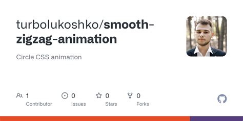 Github Turbolukoshkosmooth Zigzag Animation Circle Css Animation