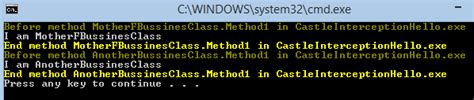 aspect oriented programming z interception z castle