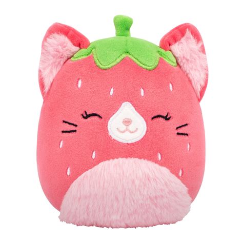 Squishmallows 5 Inch Series 29 Olma Strawberry Cat Toyworld Nz
