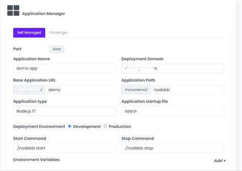 How To Setup NodeBB With Application Manager Webuzo