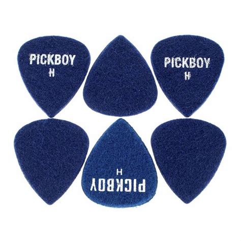 Pickboy Felt Raindrop Blue Hard Pick S Thomann Uk