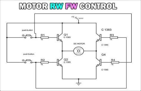 Forward Reverse Motor Control Circuit DIY TRONICSpro