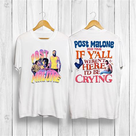 Post Malone If Yall Werent Here Id Be Crying Tour 2023 Sold By