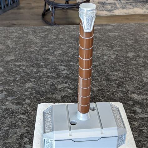 🔨 Thors Hammer That Shoots Electricity Mjolnir・free Stl File For 3d