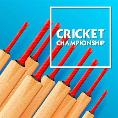Cricket Bat Lizenzfreie Stockvektoren