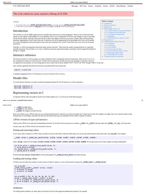 Cs3330 A Quick Guide To Sse Simd Pdf Integer Computer Science Computer Engineering