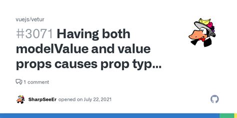 Having Both Modelvalue And Value Props Causes Prop Type Validation