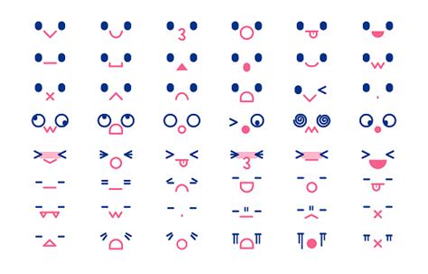 만화 벡터 일러스트 레이 션 감정 인간의 얼굴 게임을위한 인간의 얼굴 표정 개성 개념에 대한 스톡 벡터 아트 및 기타 이미지