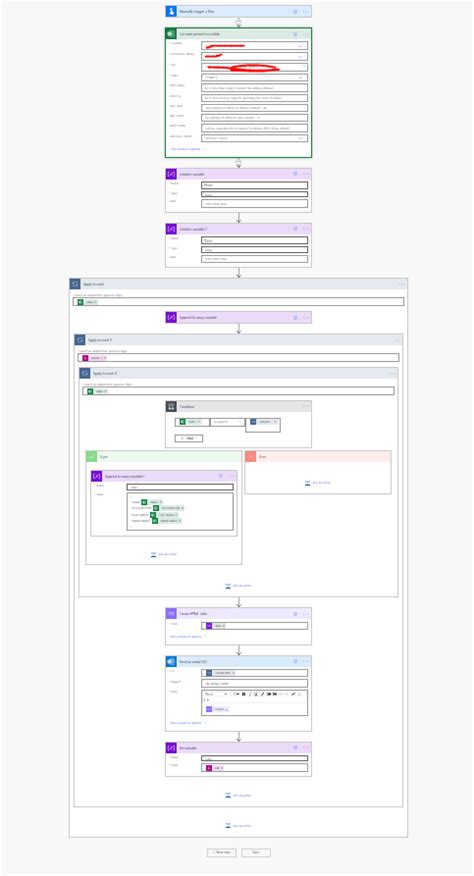 one email with info from multiple excel rows power platform community
