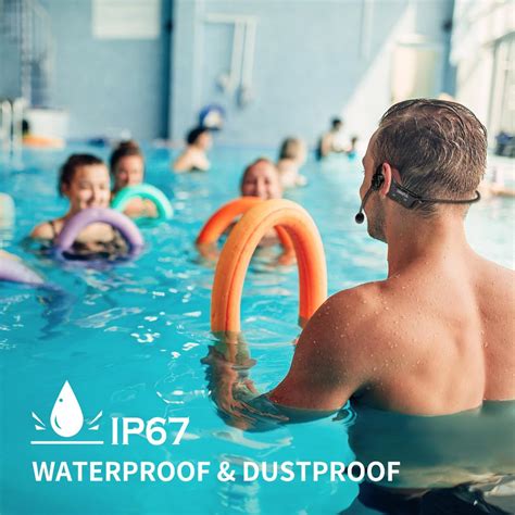 Snapklik Com G Fitness Headset Wireless Microphone Ip Waterproof Sweatproof Microphone