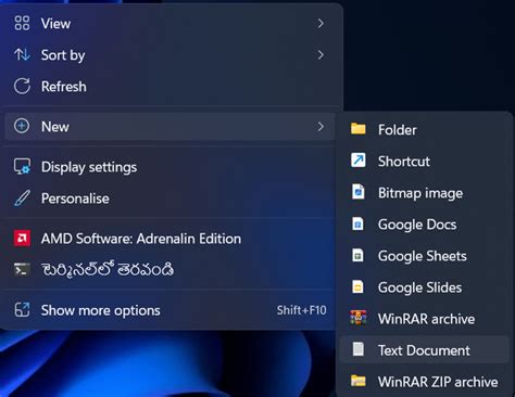 I Can No Longer Open A New Text File With The Right Click Menu R