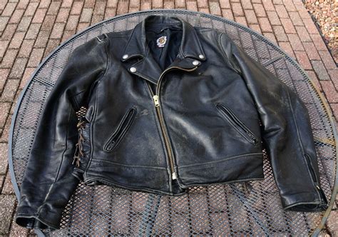 Just Leather Chp Jacket Vintage 80s Xl48 The Fedora Lounge