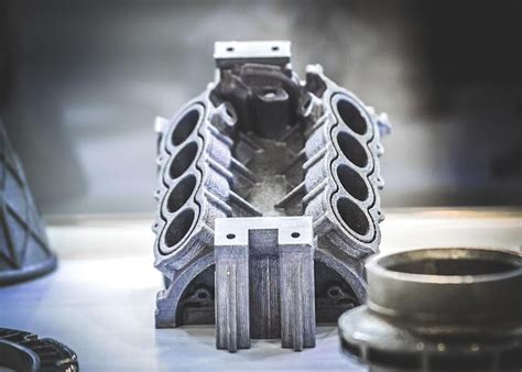 Premium Photo Man Is Holding Object Printed On Metal 3d Printer