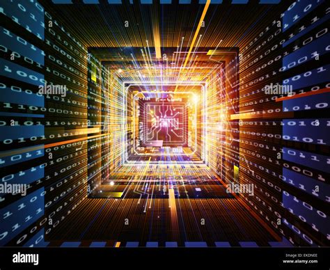Abstract Computer Cpu Hi Res Stock Photography And Images Alamy