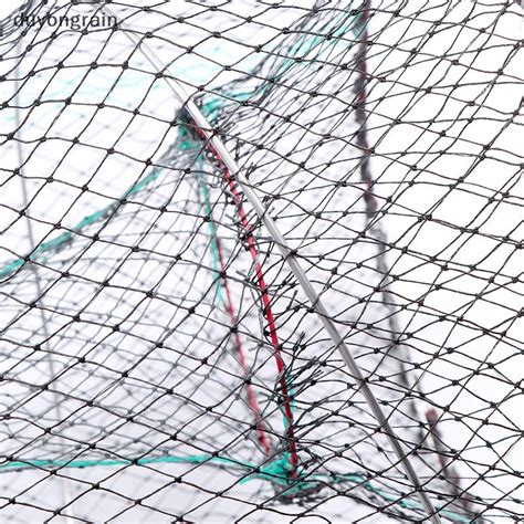 Duyongrain 3 Sizes Telescopic Foldable Reusable Crayfish Crab Fish Trap Net Shrimp Lobster