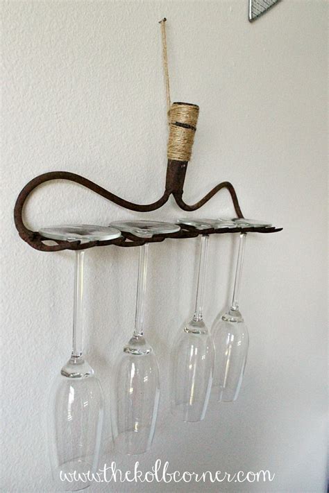 Rake Wine Glass Holder Domestically Creative