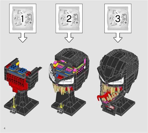 Lego Instructions For Set 76187 Venom Marvel Super Heroes Spider Man