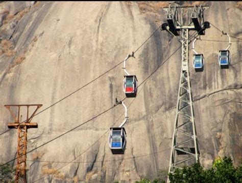 The Girnar Ropeway The Countrys Largest Project ~ Gujarati All